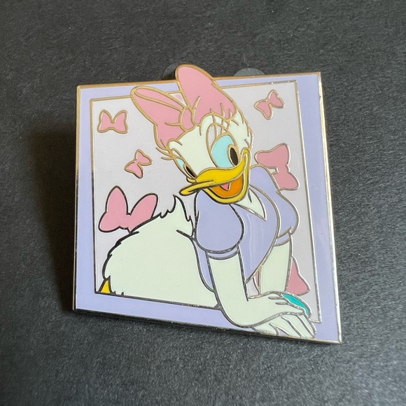 Disney | Accessories | Disney Daisy Duck Lanyard Pin | Poshmark
